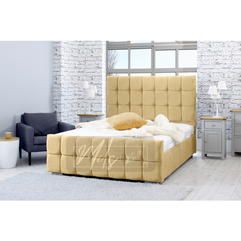 DFS BEDS Upholstered Ottoman Storage Bed | King Size Bed with Storage ...
